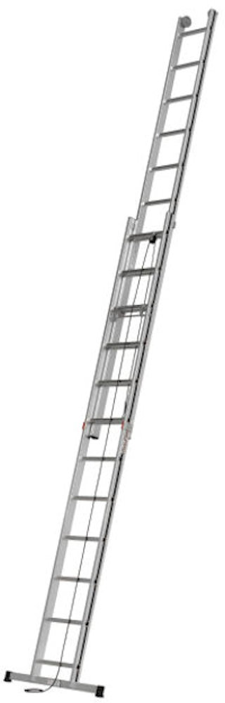 Hymer 3.5m 2-Section EN131 Pro Rope Operated Extension Ladder - Browns ...