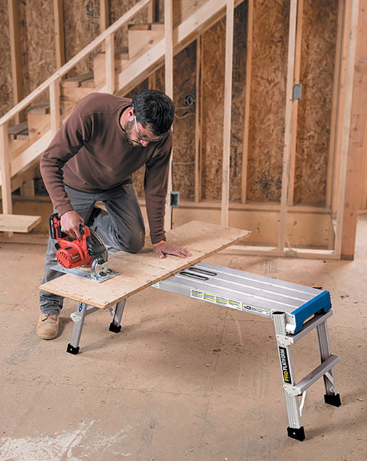 Werner PRO Work Platform - AP25 - Browns Ladders