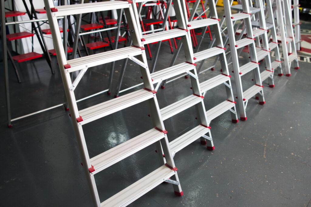 Best way to store ladders: Safety & space-saving tips
